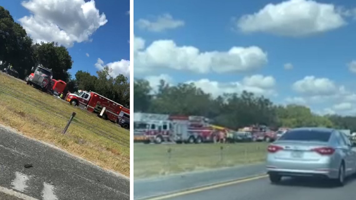 7 car-crash on I-75 SB leaves man with critical injuries | wtsp.com