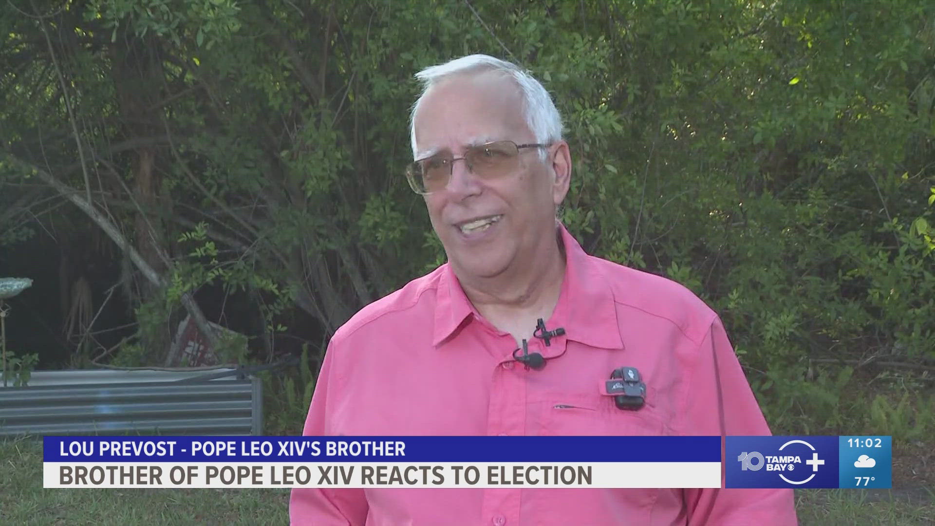 Pope Leo XIV's brother in Florida shares childhood memories | wtsp.com
