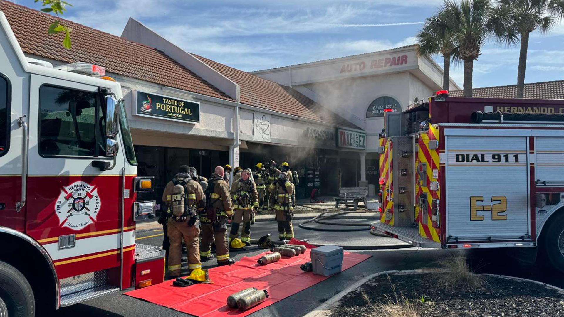 1 hospitalized after fire breaks out at massage spa in Spring Hill ...