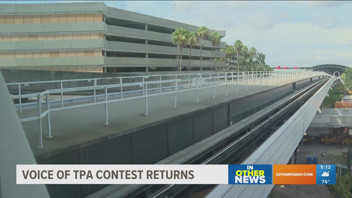 Here's how you can be the new voice of TPA's shuttle messages | wtsp.com