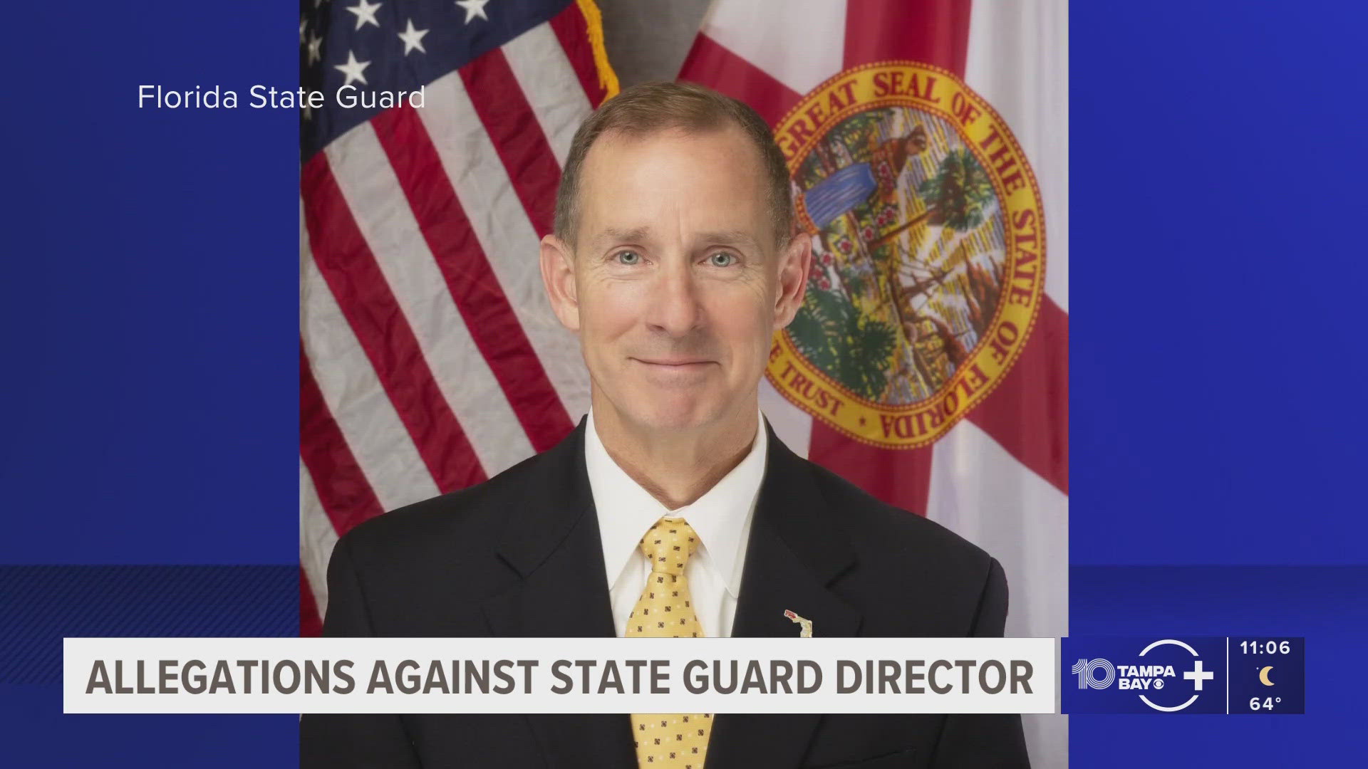 Florida State Guard director accused of fraud, using state planes to ...