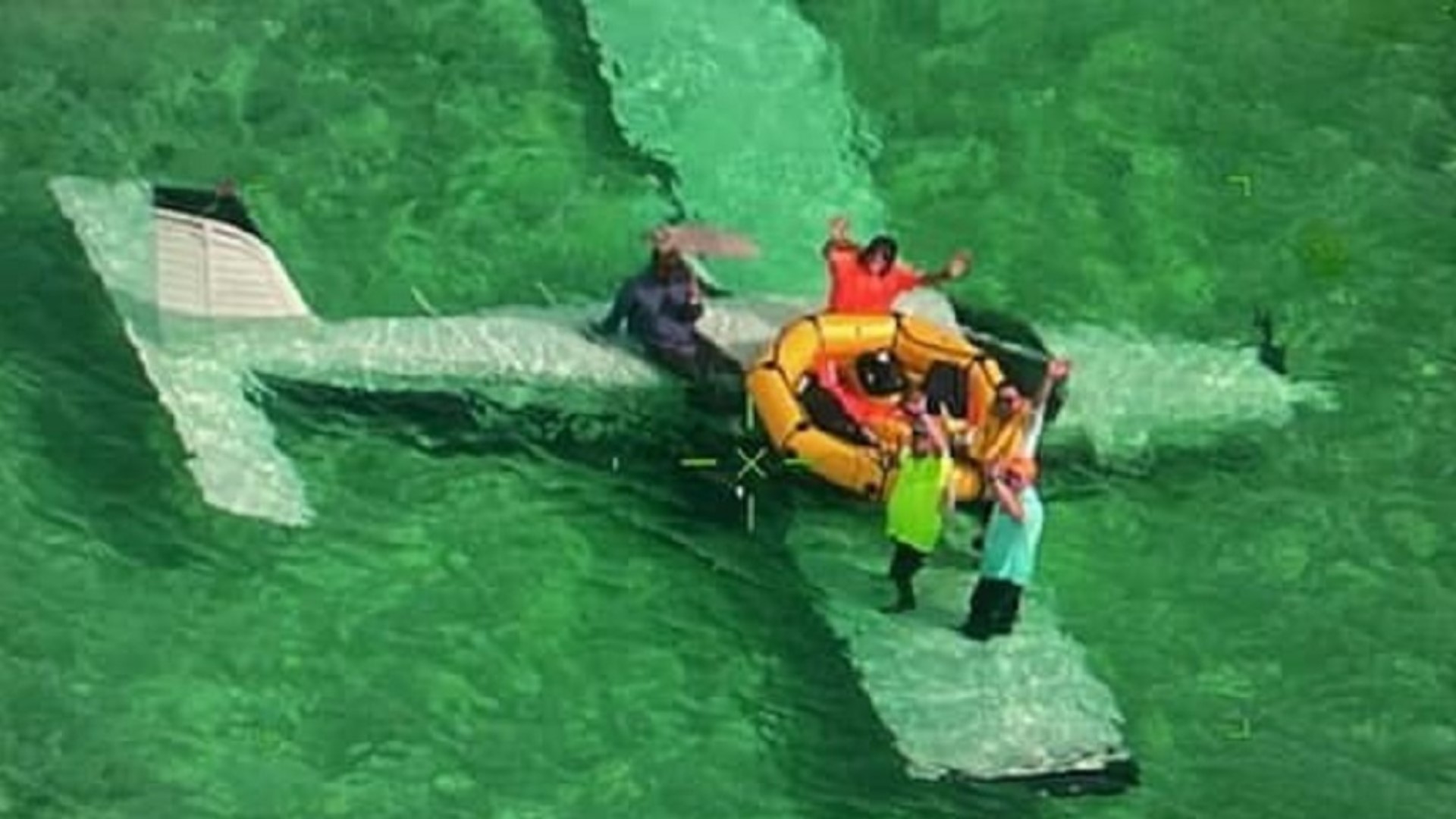 Coast Guard saves 5 people sitting on downed plane in The Bahamas ...