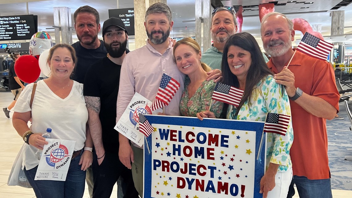 Project Dynamo leader, captive American return to US from Ukraine ...