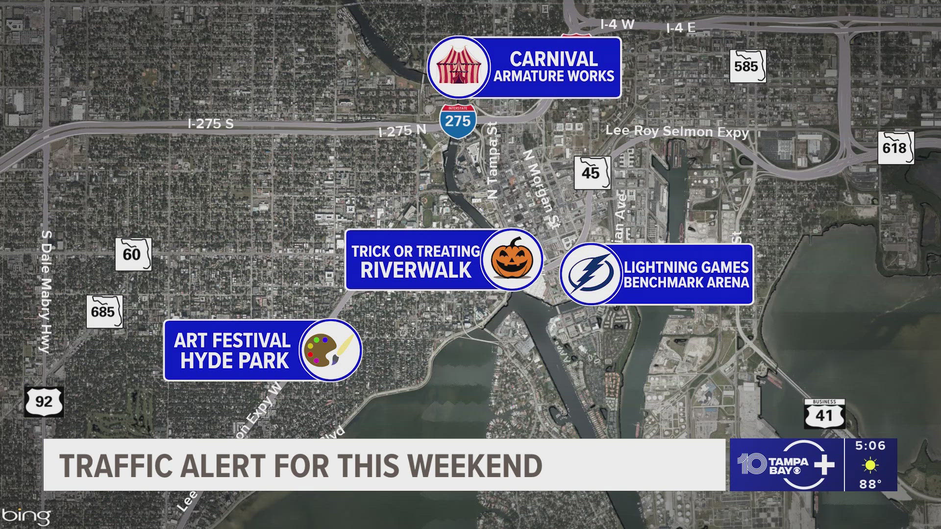 Traffic alert: Expect congestion, limited parking spaces this weekend ...