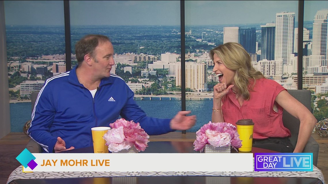 Comedian Jay Mohr performing at Side Splitters Comedy Club | wtsp.com
