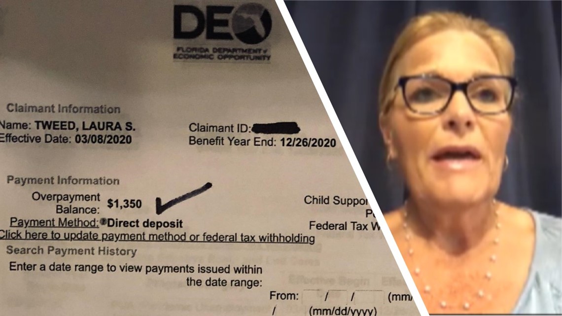 Florida DEO unemployment overpayment: Agency wants money back | wtsp.com