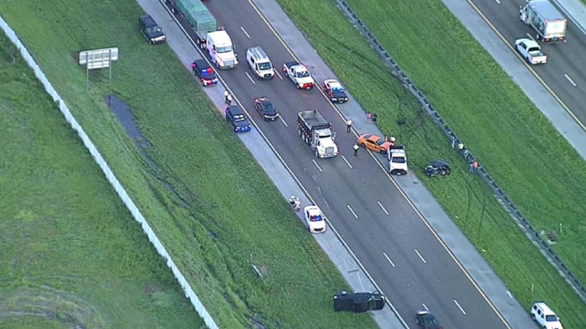 Traffic on Interstate 4 slows after crash involving deputy | wtsp.com