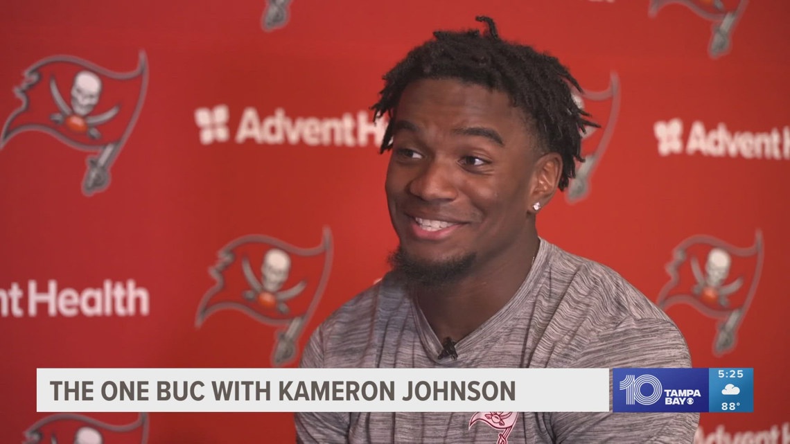 Wide receiver Kameron Johnson talks prayer & making history on Tampa ...
