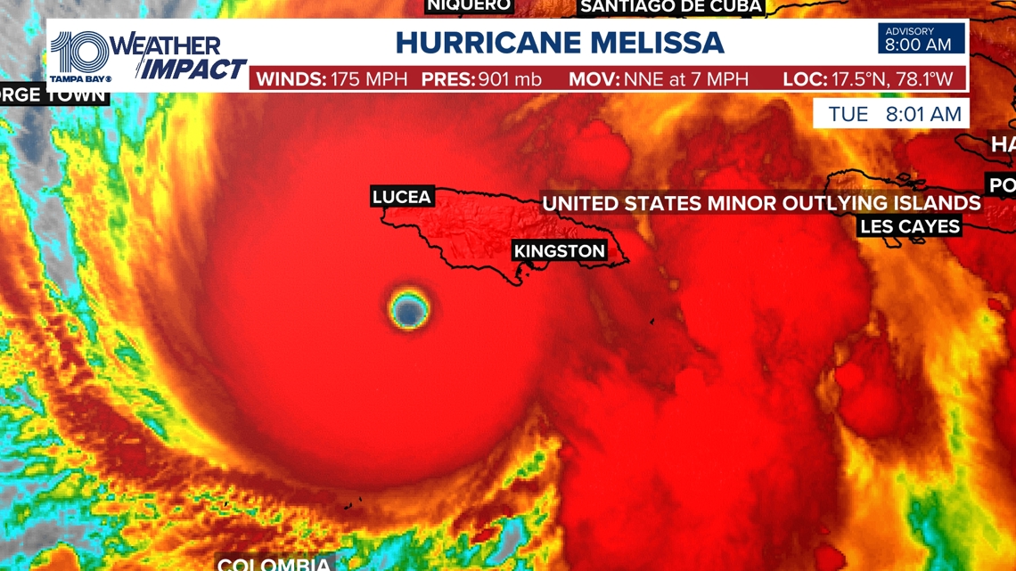 Tracking the Tropics: Hurricane Melissa expected to make landfall ...
