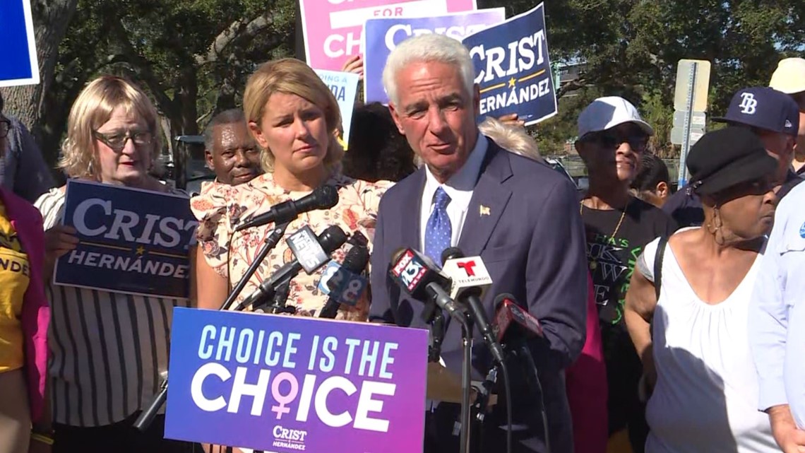 Charlie Crist votes early for 2022 general election in St. Pete | wtsp.com