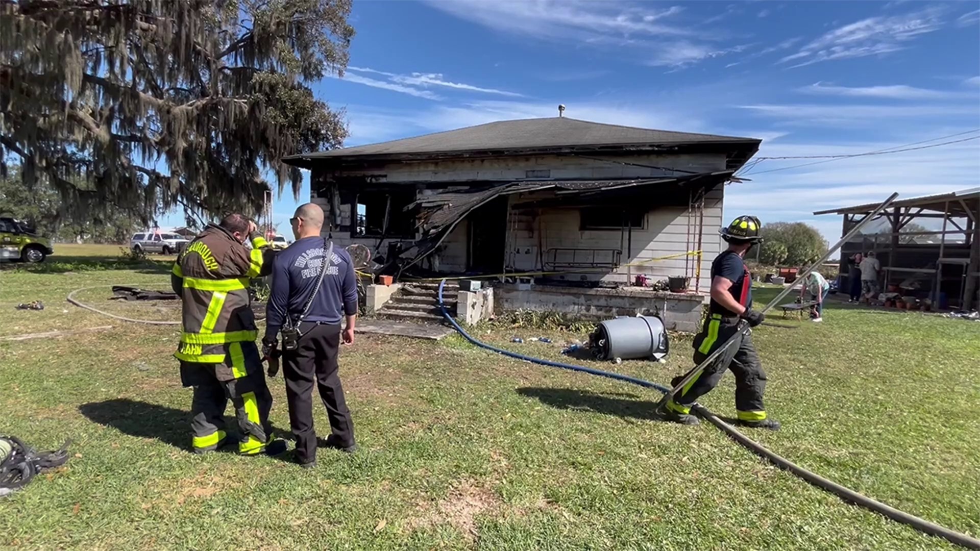 Plant City house fire: 5 pets rescued | wtsp.com