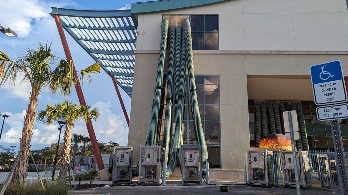 Clearwater Main Library begins repairs after sprinkler flood | wtsp.com