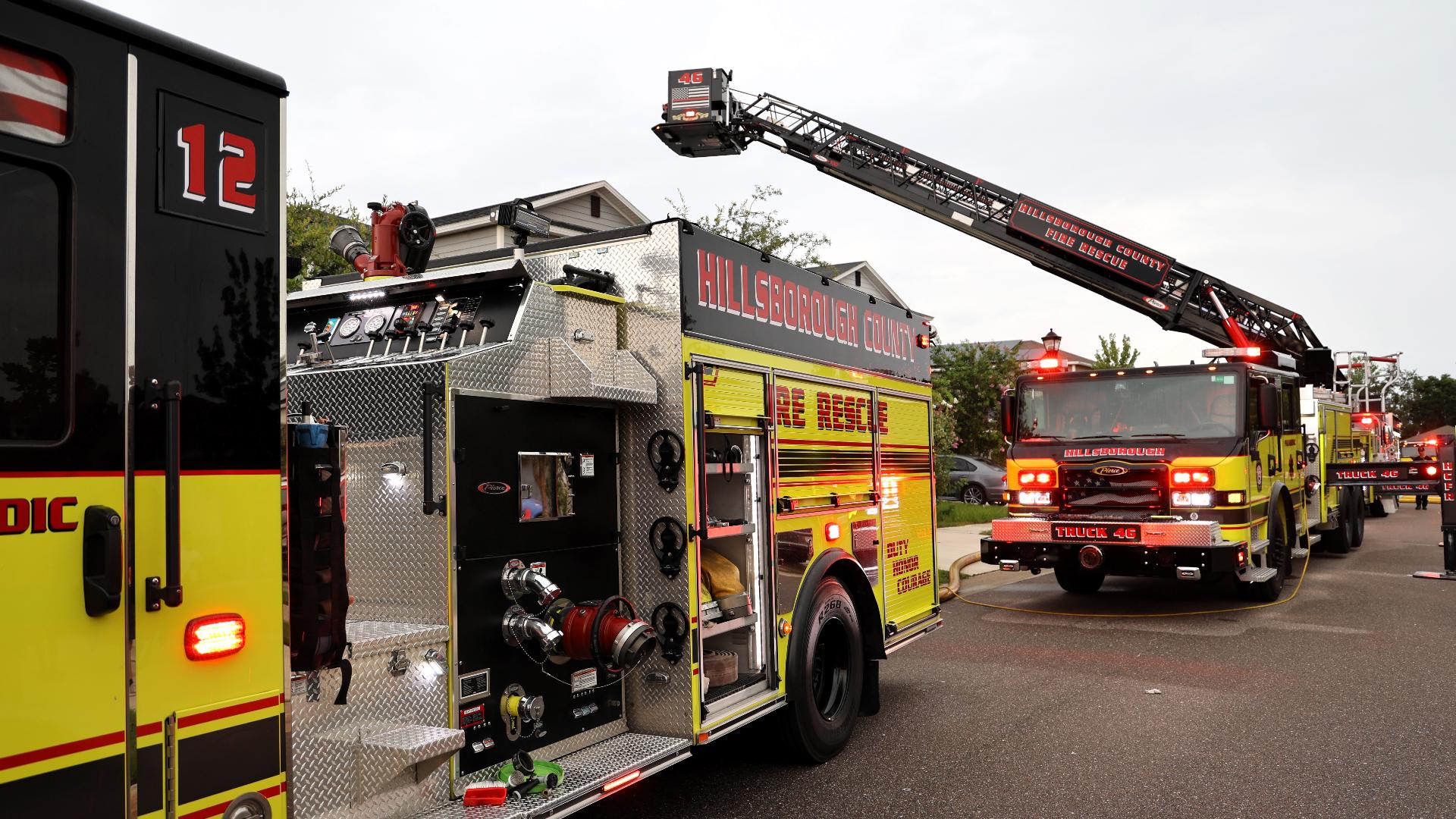 Lightning strike causes fire at Hillsborough County home | wtsp.com