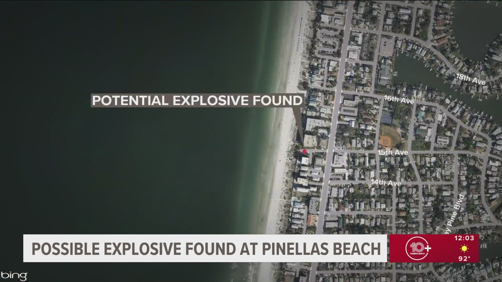 Pinellas County deputies discover possible WWI device at Indian Rocks ...