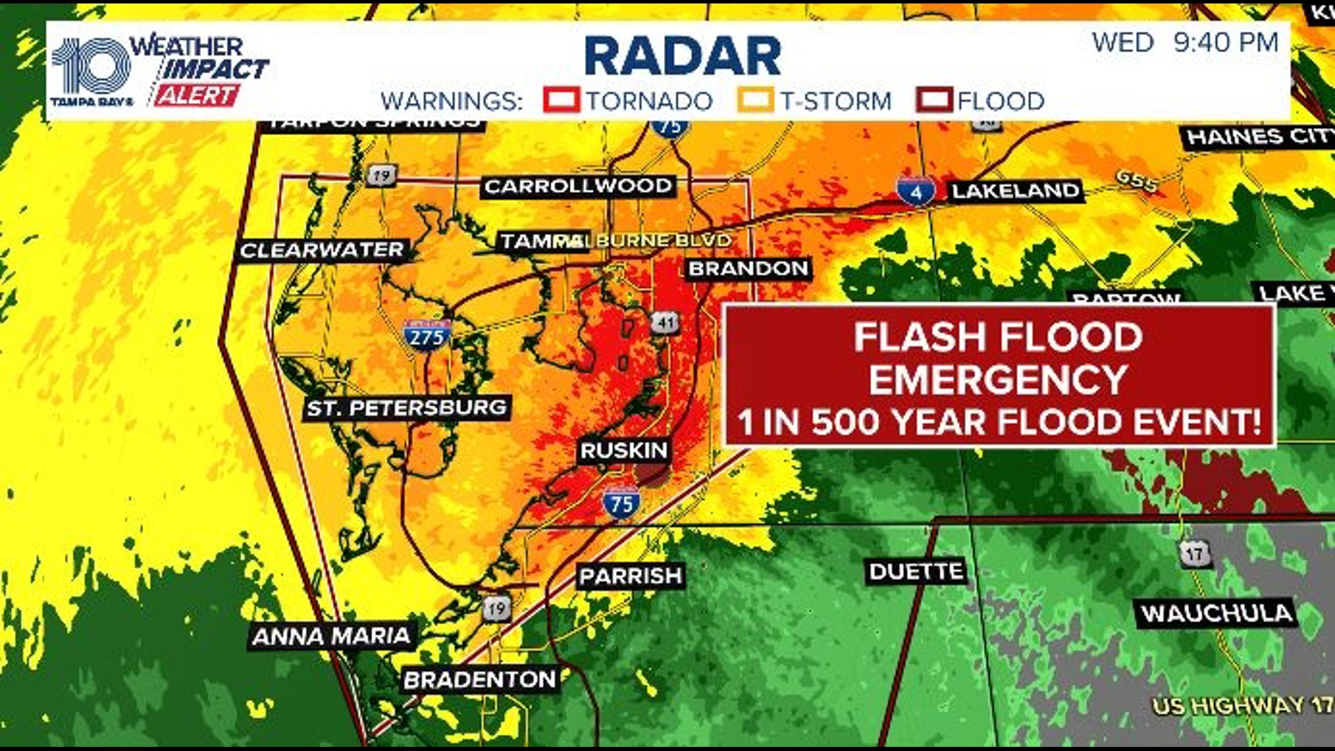 LIST: Tornado, hurricane watches & warnings for Hurricane Milton | wtsp.com