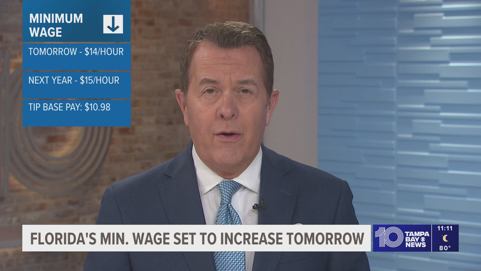 What's the minimum wage in Florida in 2025? | wtsp.com