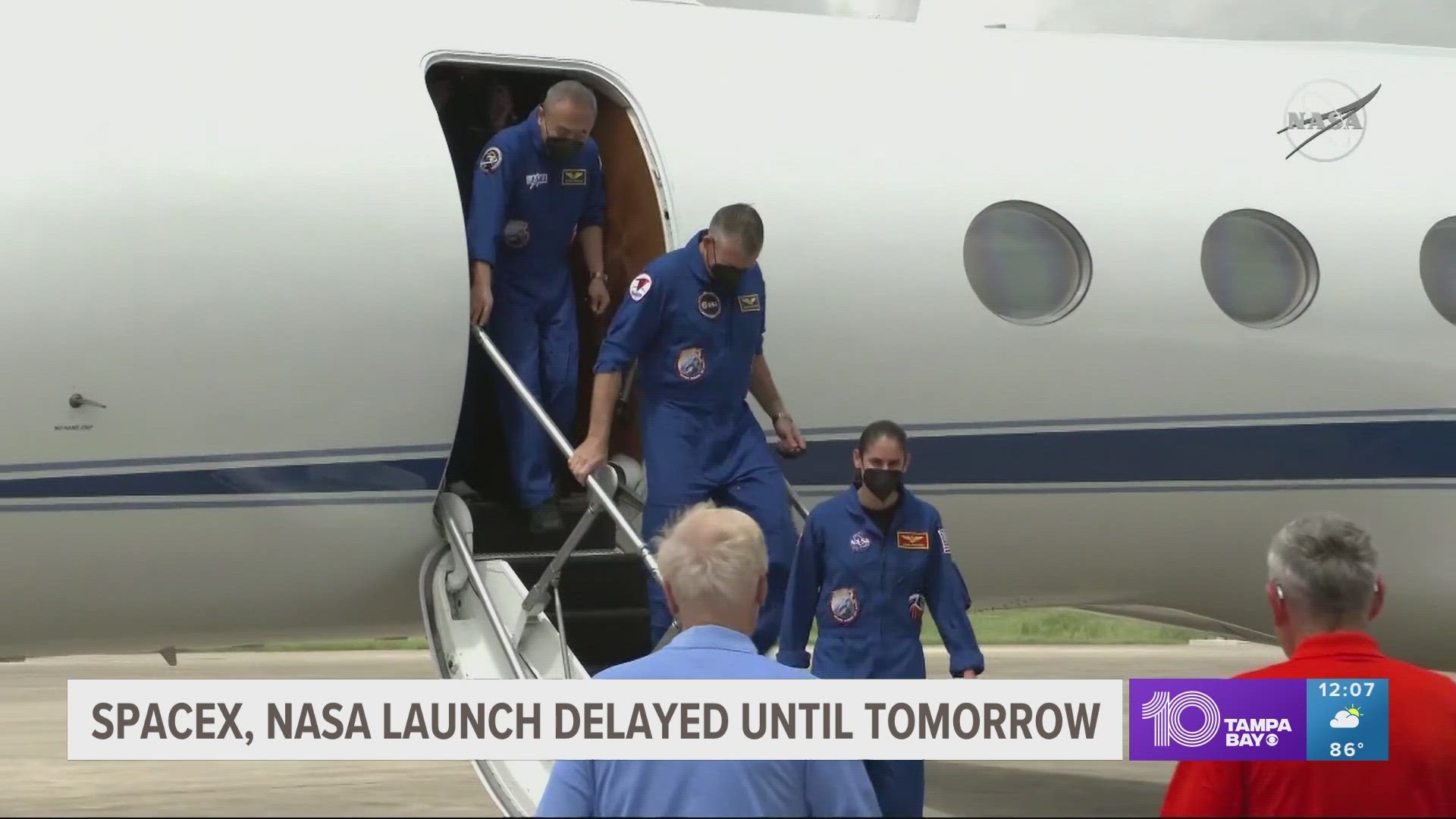Launch of 4 astronauts to space station moved to Saturday morning | wtsp.com