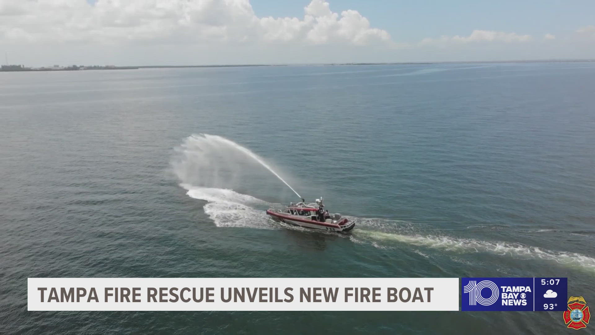 Tampa Fire Rescue unveils new fire boat to safely respond to ...