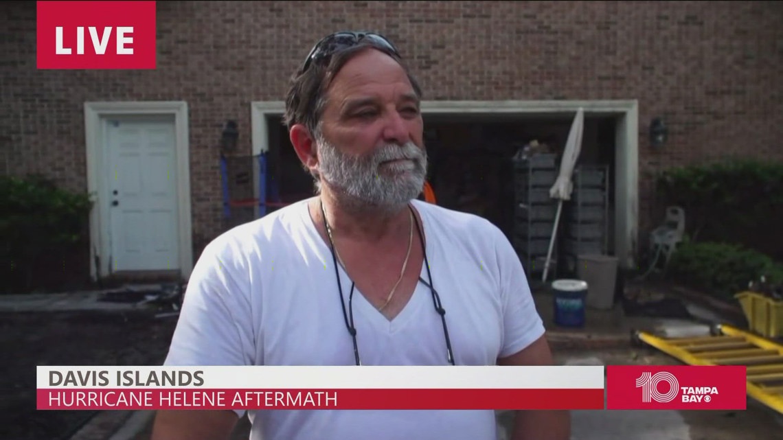 Tampa resident reflect on the aftermath of Hurricane Helene | wtsp.com