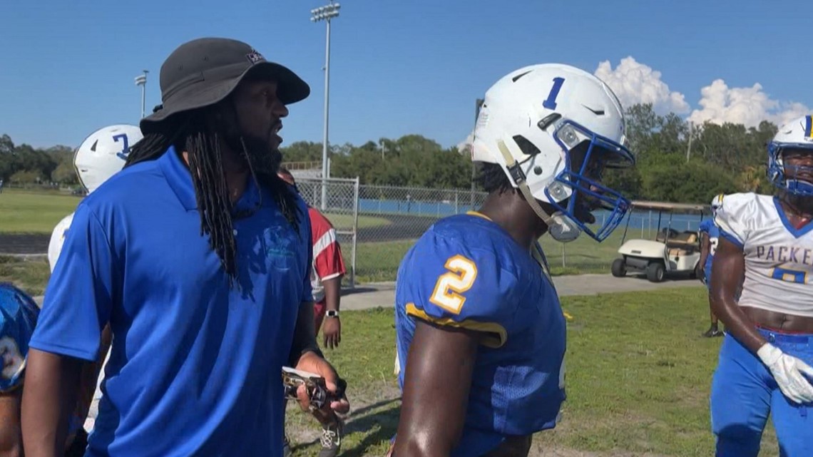 Largo High football coach, ex-NFL player coaches the future | wtsp.com