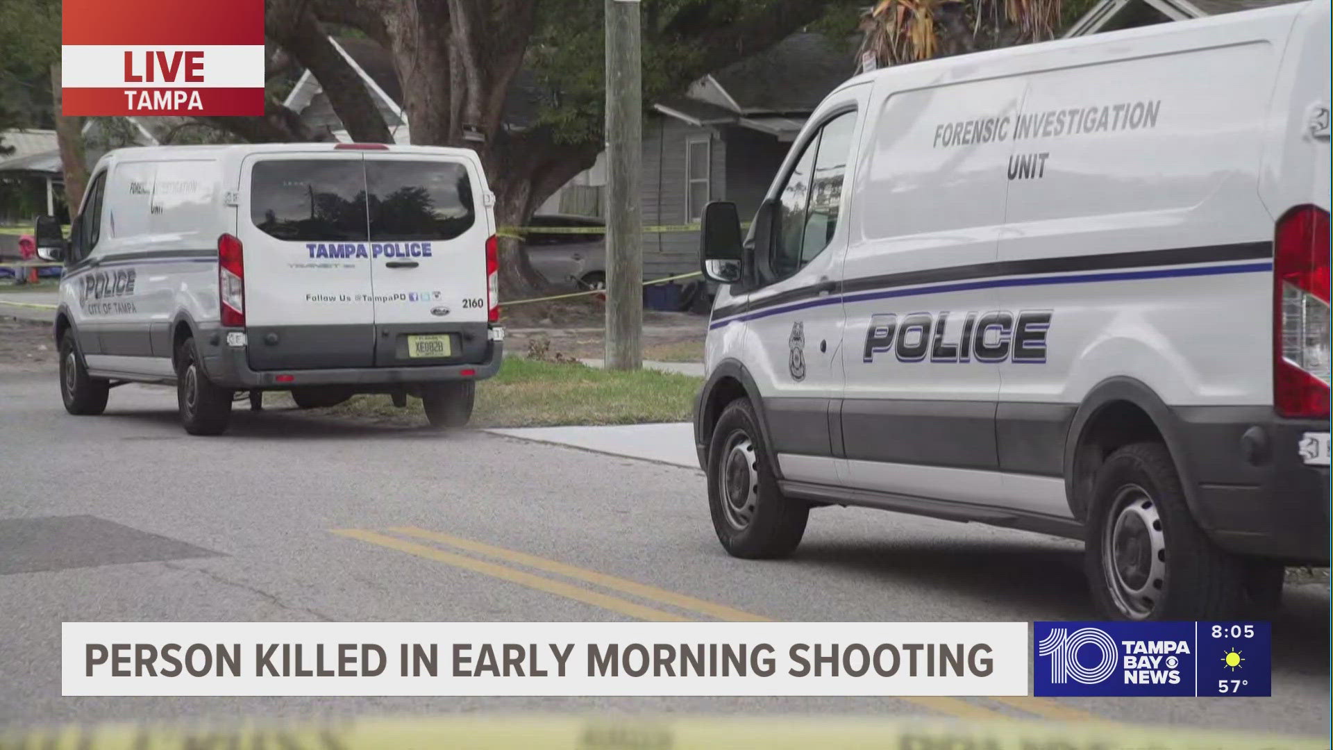 16 year old girl killed in overnight shooting in Tampa | wtsp.com