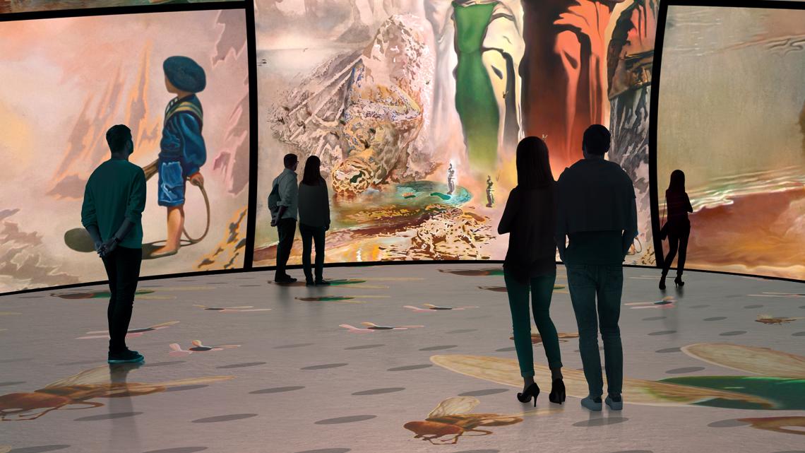 Dali Alive 360° dome opens Aug. 3 at the Dali Museum in St. Pete | wtsp.com