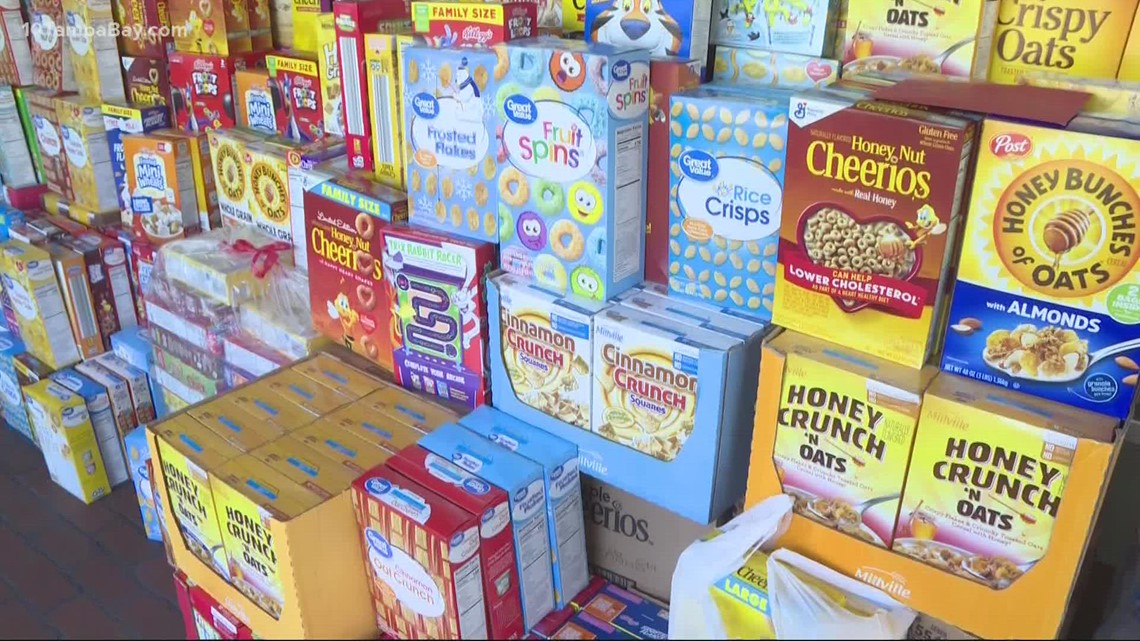 Cereal for Summer event was big success Friday in Tampa | wtsp.com