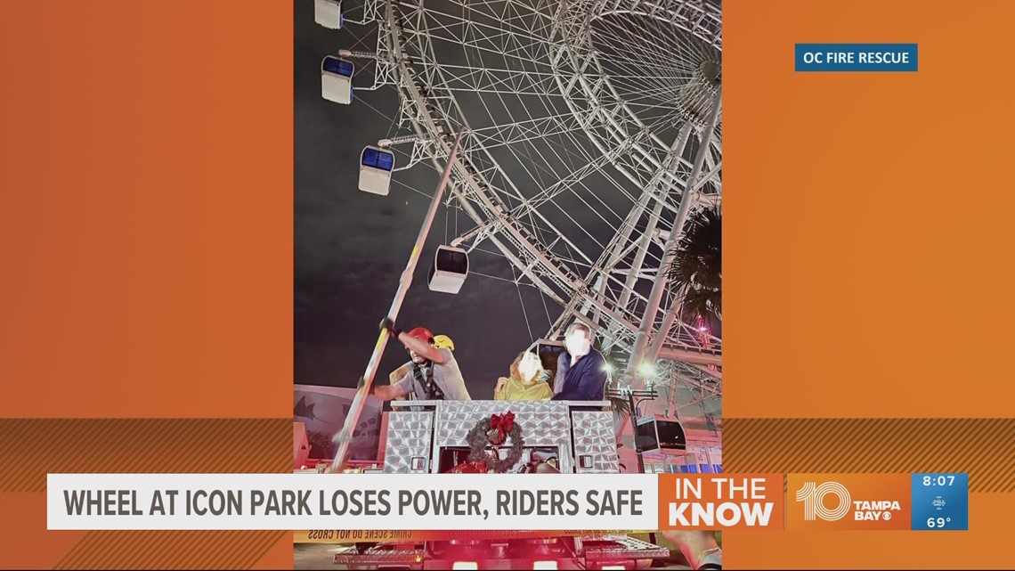 More than 60 people rescued from Icon Park ride after power loss | wtsp.com