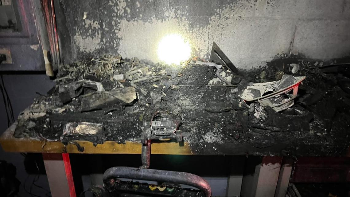 Firefighters battle blaze started by toy charging in Hernando County ...