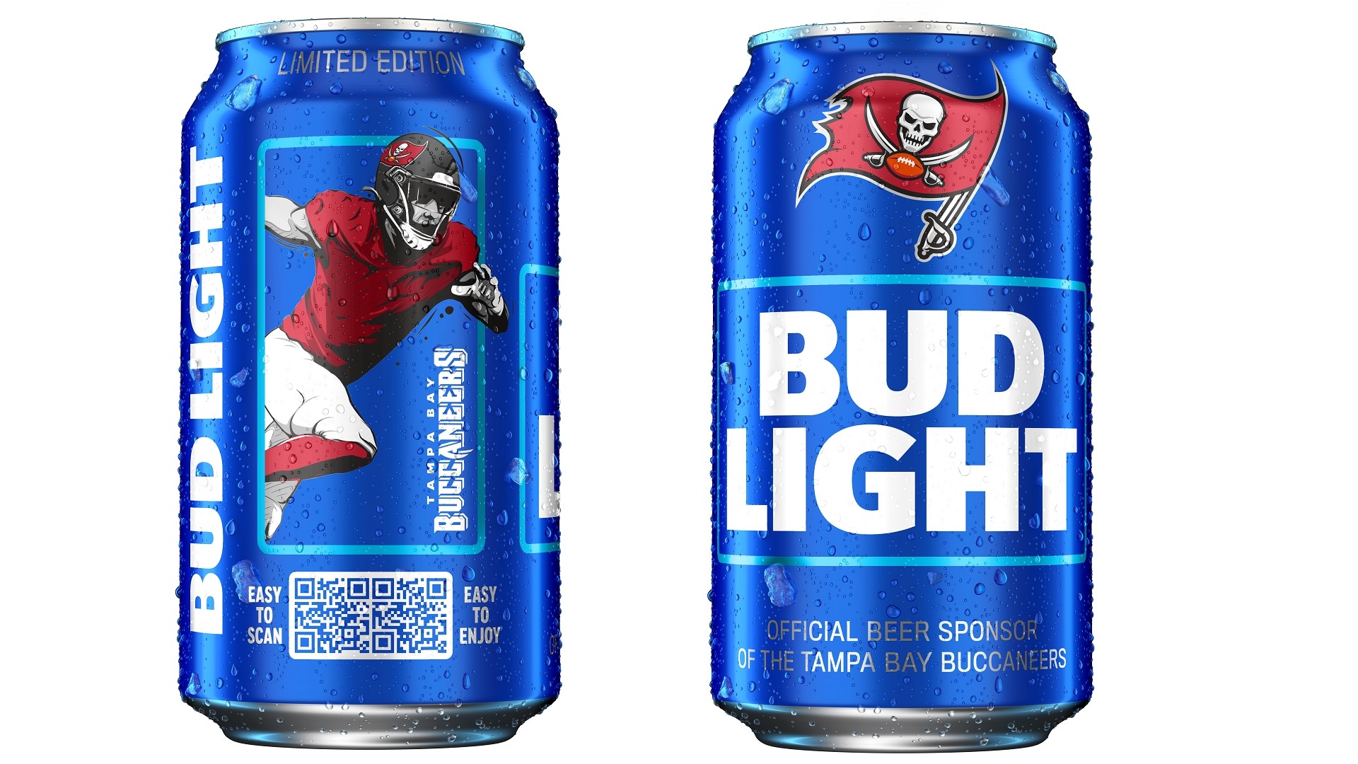 New Bud Light limited edition cans feature Buccaneer players | wtsp.com