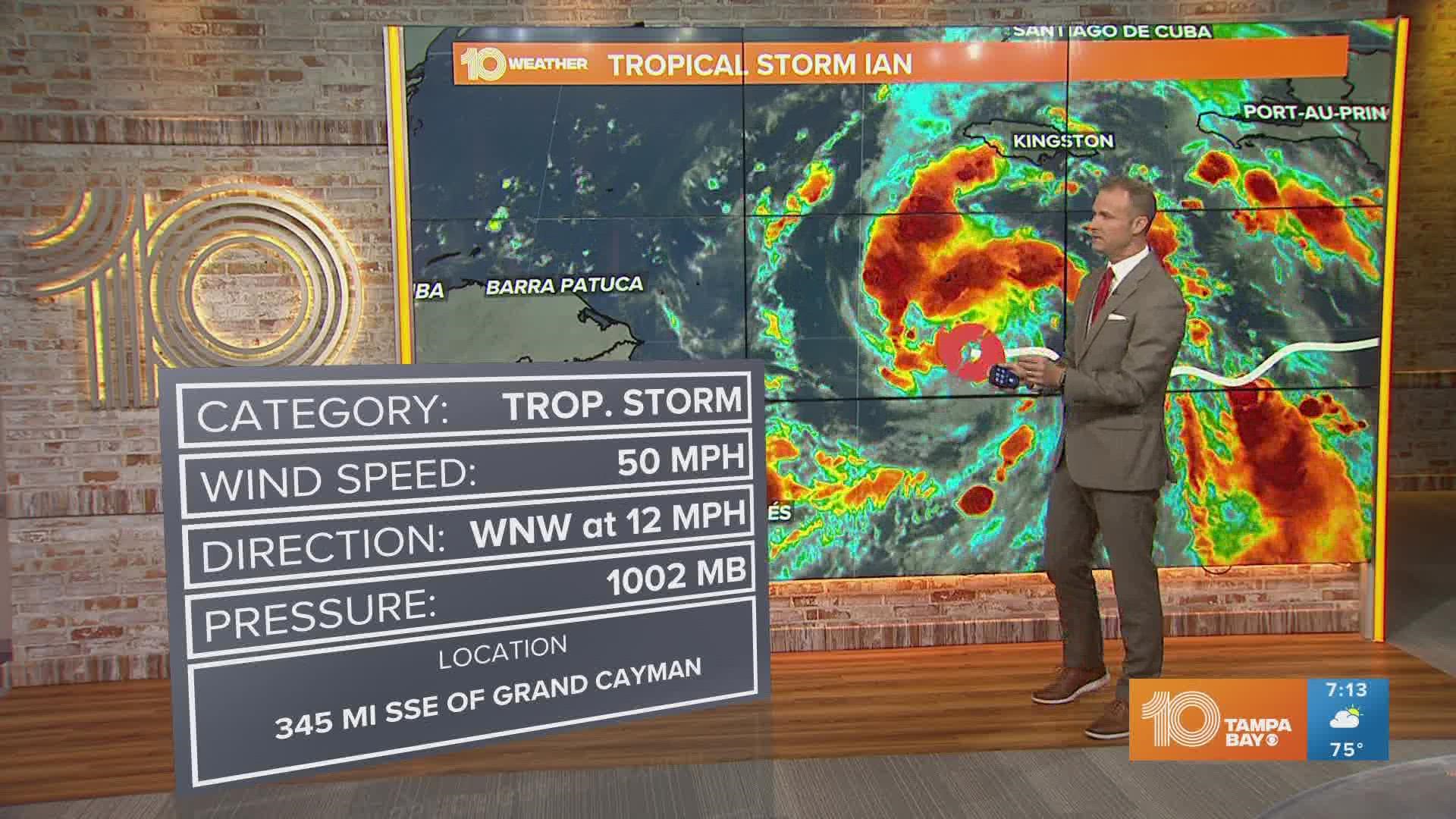 Tracking the Tropics: Ian rapidly intensifies, forecast to become hurricane | 5 a.m. Sunday ...