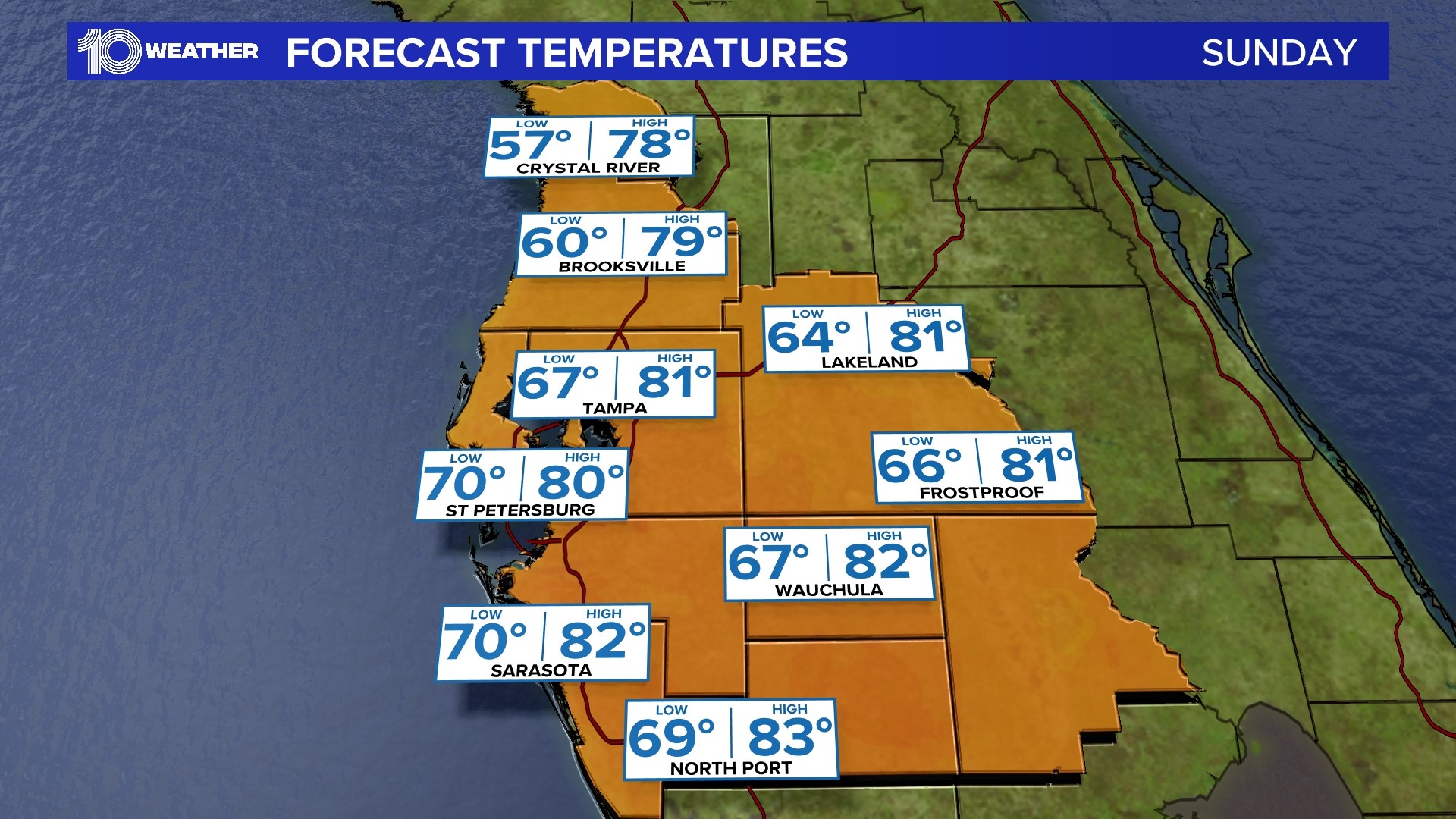 Florida cold front to bring fall-like temps | wtsp.com