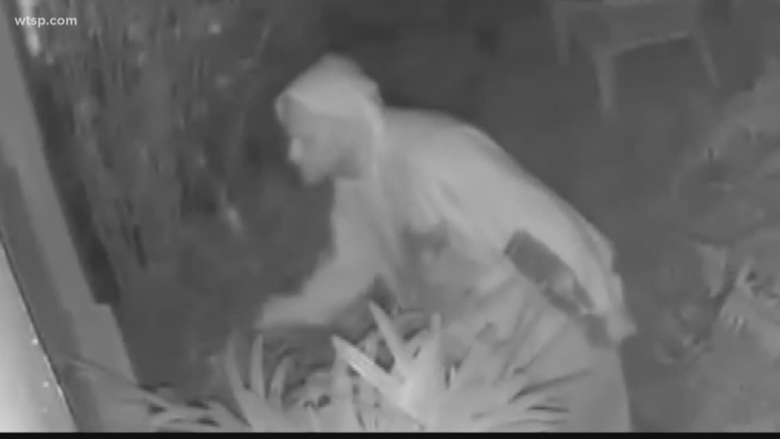 Largo Police Release Video Of Suspected Peeping Tom Caught Looking Into