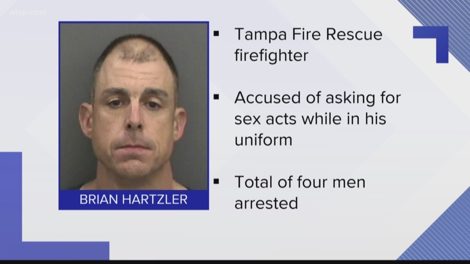 Hillsborough Deputies Say A Firefighter Was Caught Asking For