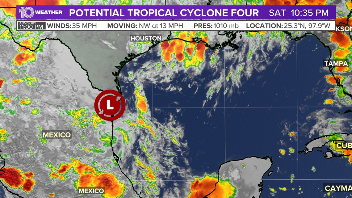 Potential Tropical Cyclone Four given 80% chance of development | wtsp.com