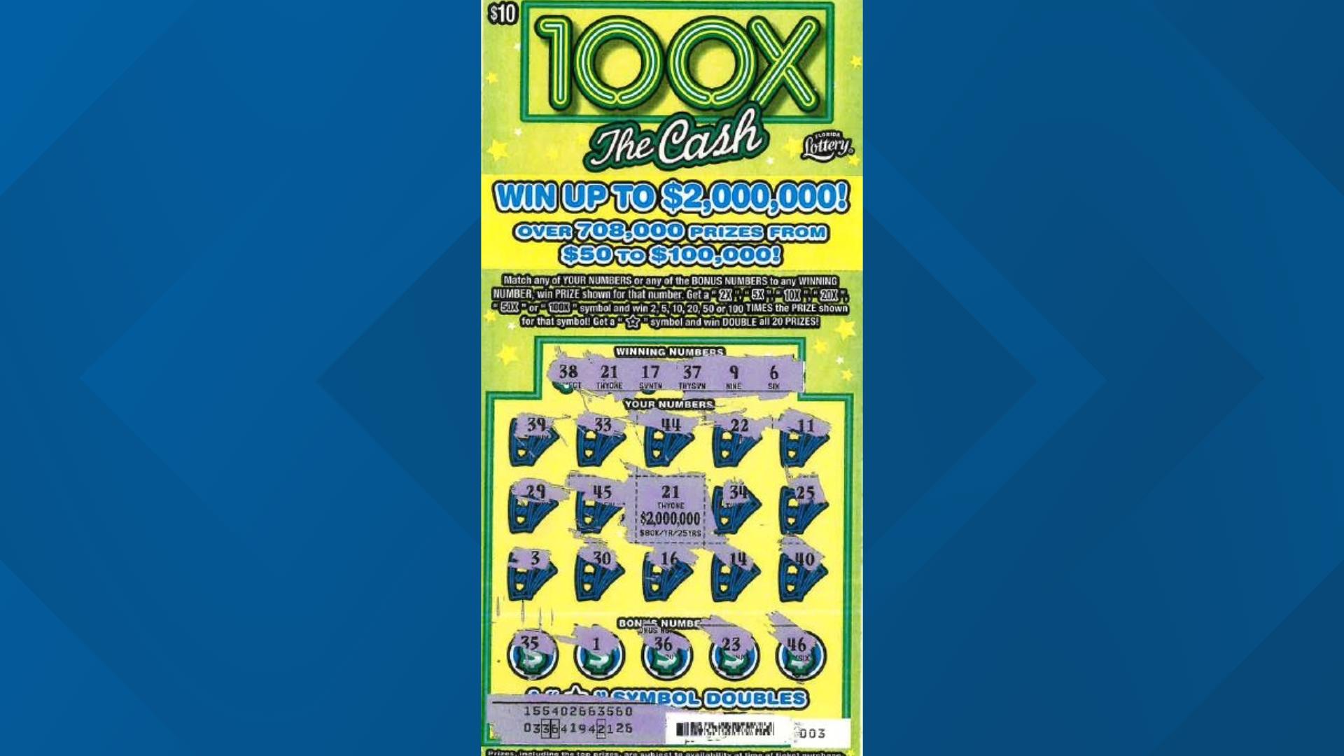 Hillsborough man wins million off scratch-off ticket | wtsp.com Hillsborough man wins million off scratch-off ticket | wtsp.com