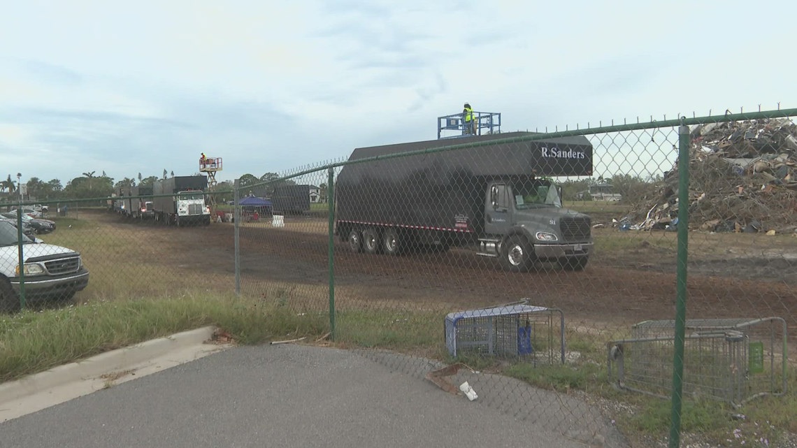 Monday begins the final pass for hurricane debris pickup in city of Sarasota | wtsp.com