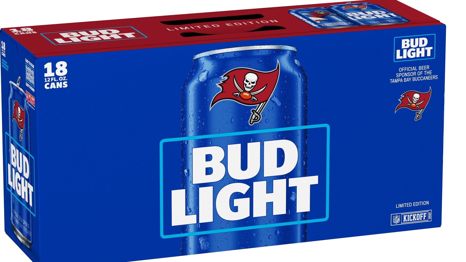 New Bud Light limited edition cans feature Buccaneer players | wtsp.com