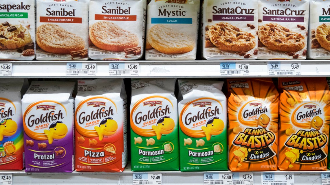 Goldfish The Snack That Smiles Back As He Watches