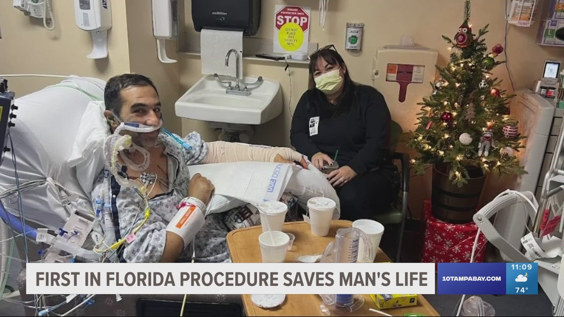Tampa man was first in Florida to receive this heart procedure | wtsp.com