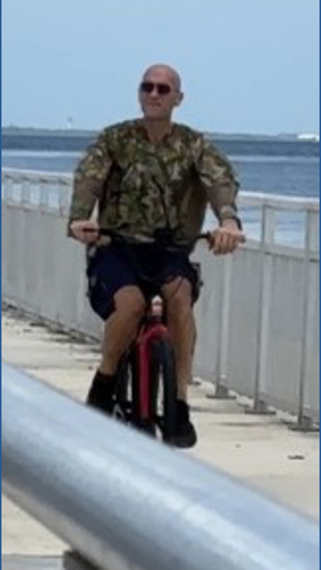 Walkers, runners and cyclists hit new Howard Frankland Bridge Trail on ...