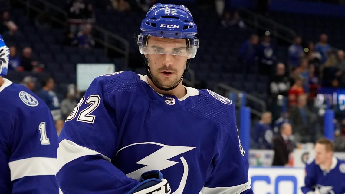 Gabriel Fortier re-signs with Tampa Bay Lightning | wtsp.com