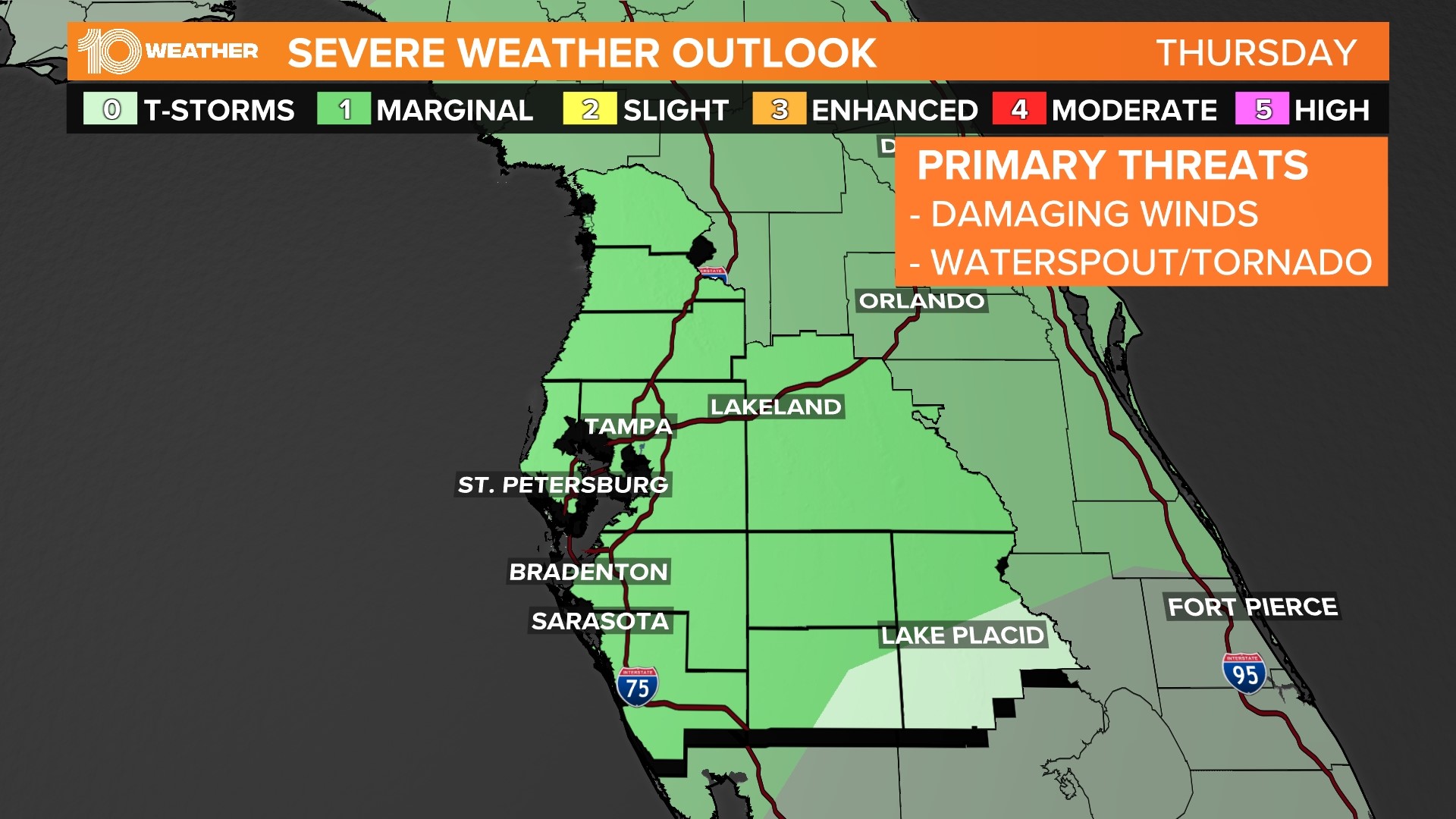 Florida weather: Strong, severe storms in the forecast | wtsp.com