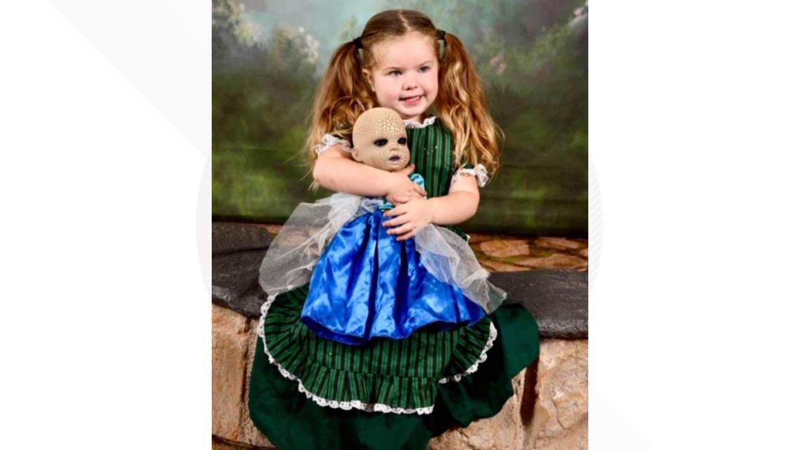 Florida 3-year-old goes viral in photos with horrifying doll | wtsp.com
