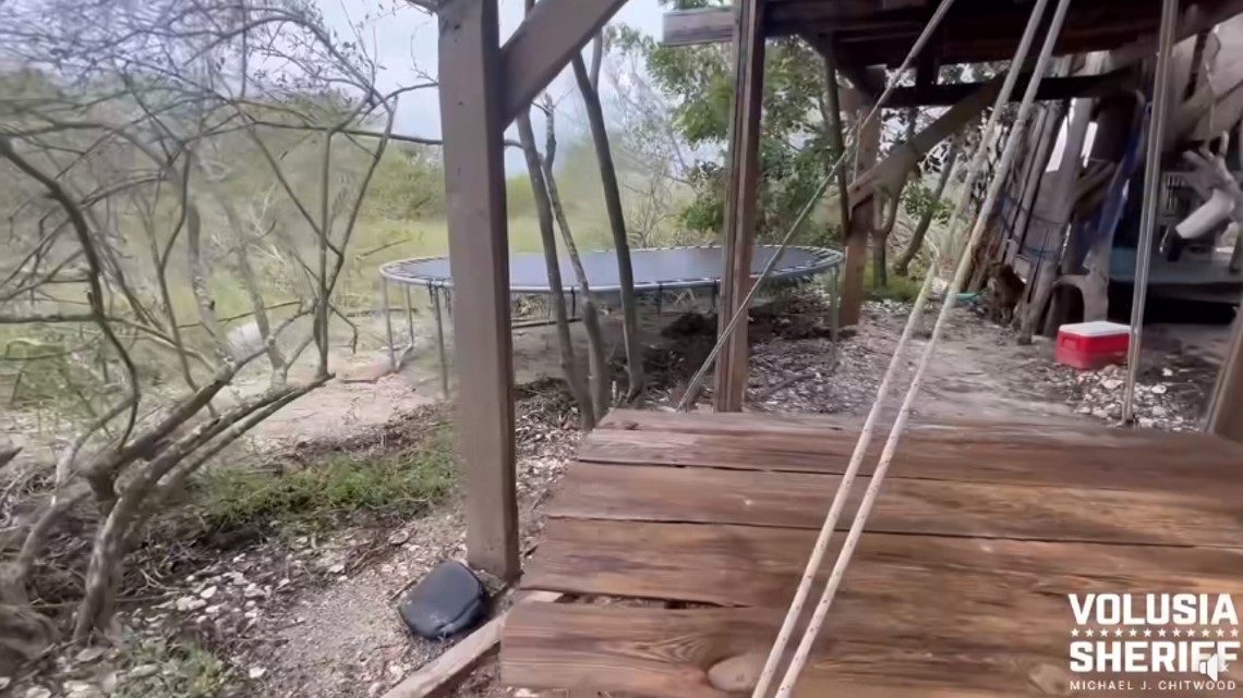 Squatters take over Florida island, build camps and treehouses | wtsp.com
