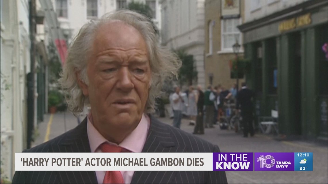 Michael Gambon, actor who played Dumbledore in 6 'Harry Potter' films ...