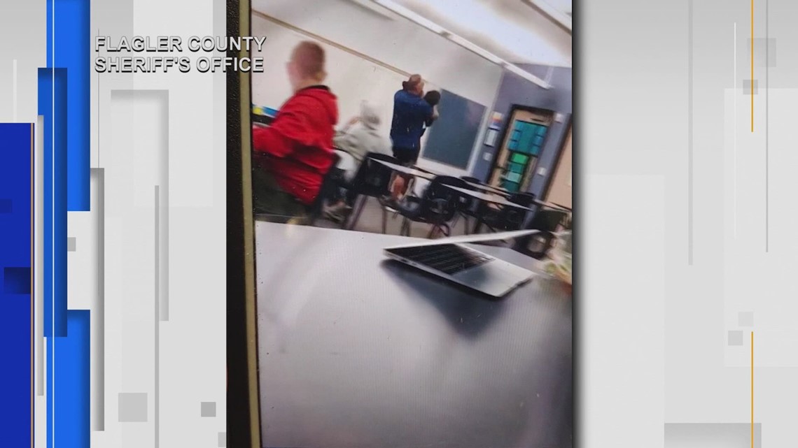 Florida teacher accused dragging student out of classroom, pushing him ...