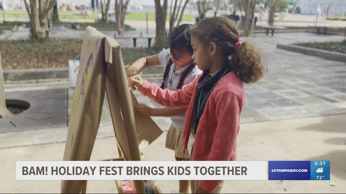 BAM Holiday Fest brings kids together | wtsp.com
