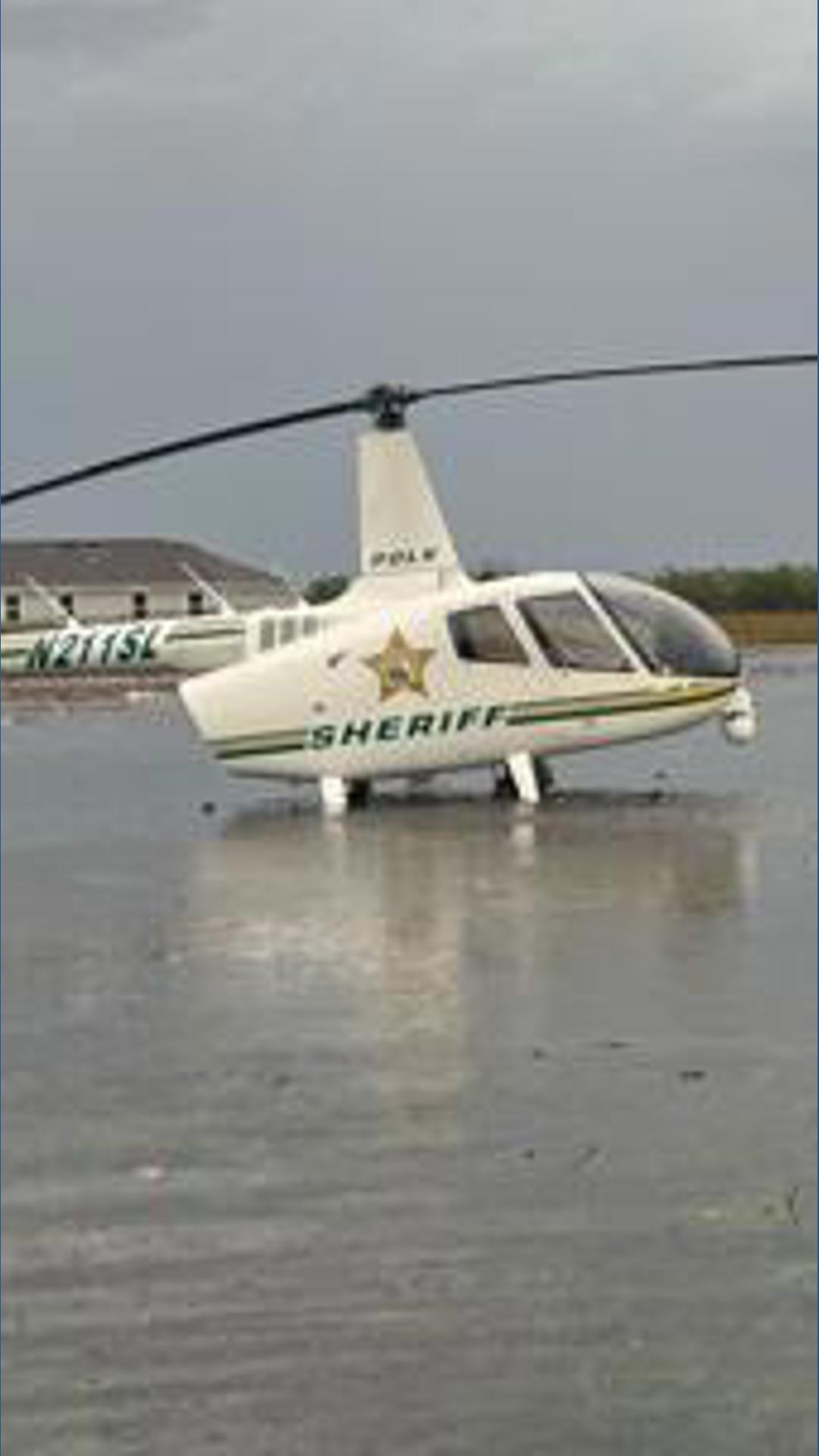 Polk County Sheriff's Office helicopter rescued after rain flooded the ...