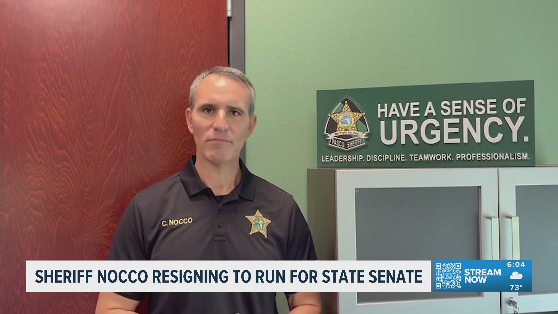 Pasco County Sheriff Chris Nocco to resign and run for state Senate ...